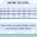 Birthday and Holiday Gift Planner Gift Tracker and Budget Tracker for ...