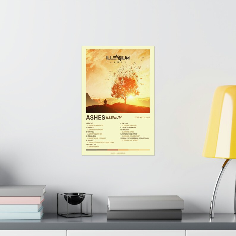ILLENIUM - Ashes (album Poster) - Etsy