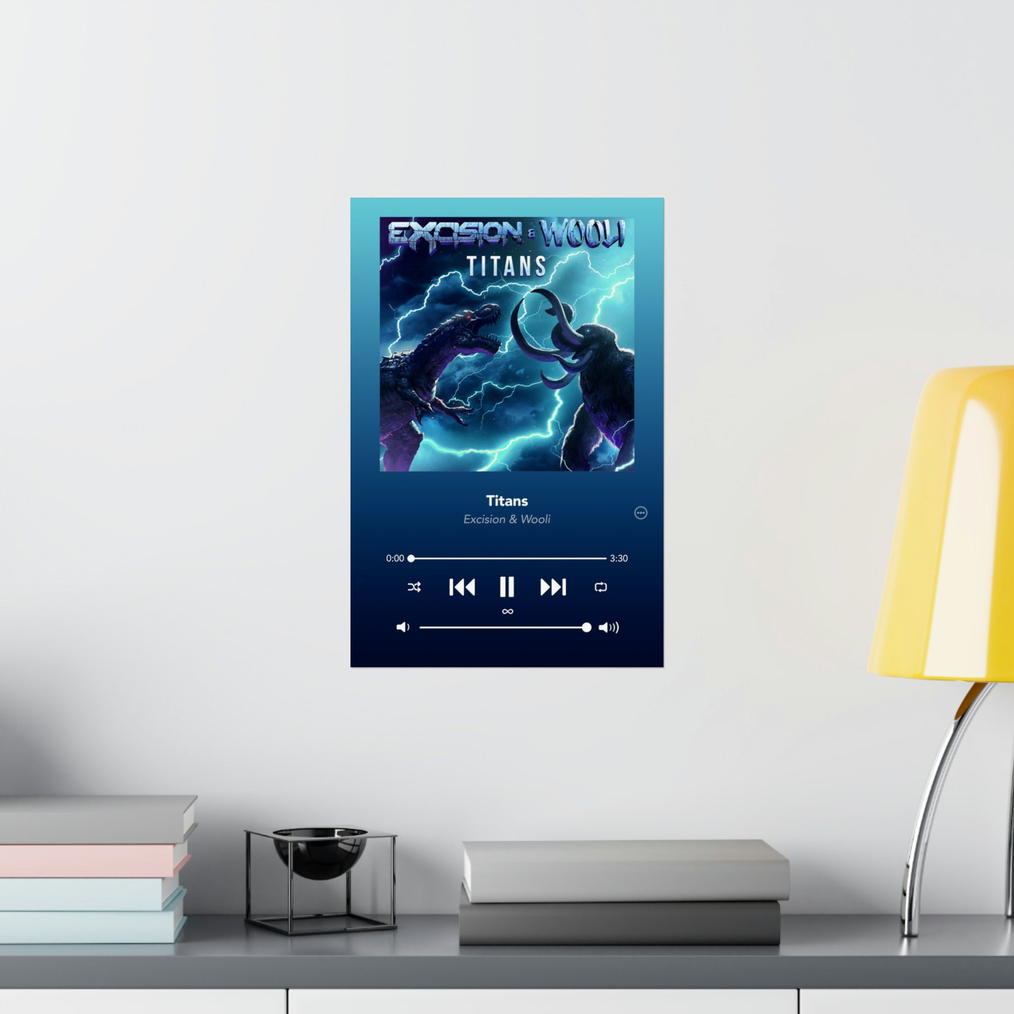 Excision & Wooli Titans song Poster - Etsy