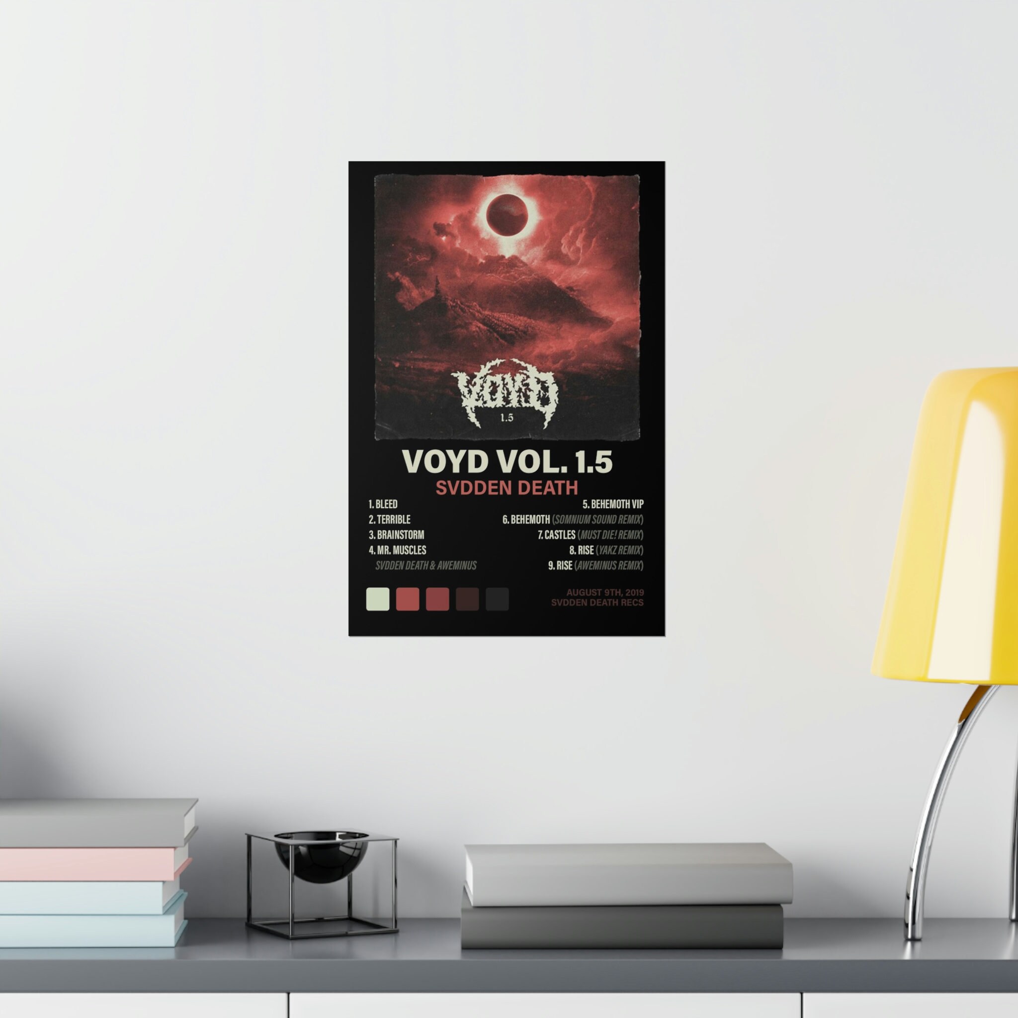 SVDDEN DEATH VOYD Vol. 1.5 album Poster - Etsy