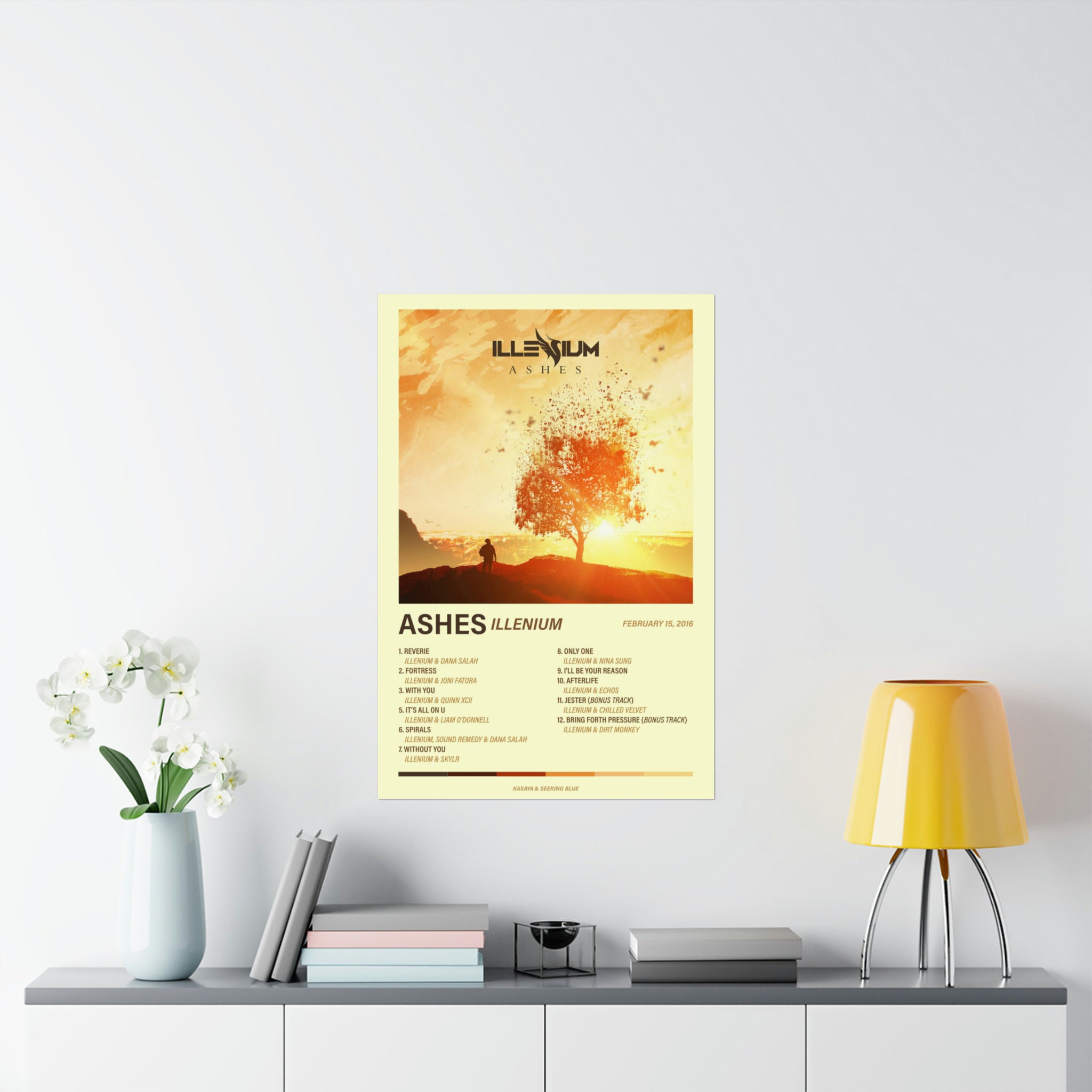 ILLENIUM - Ashes (album Poster) - Etsy