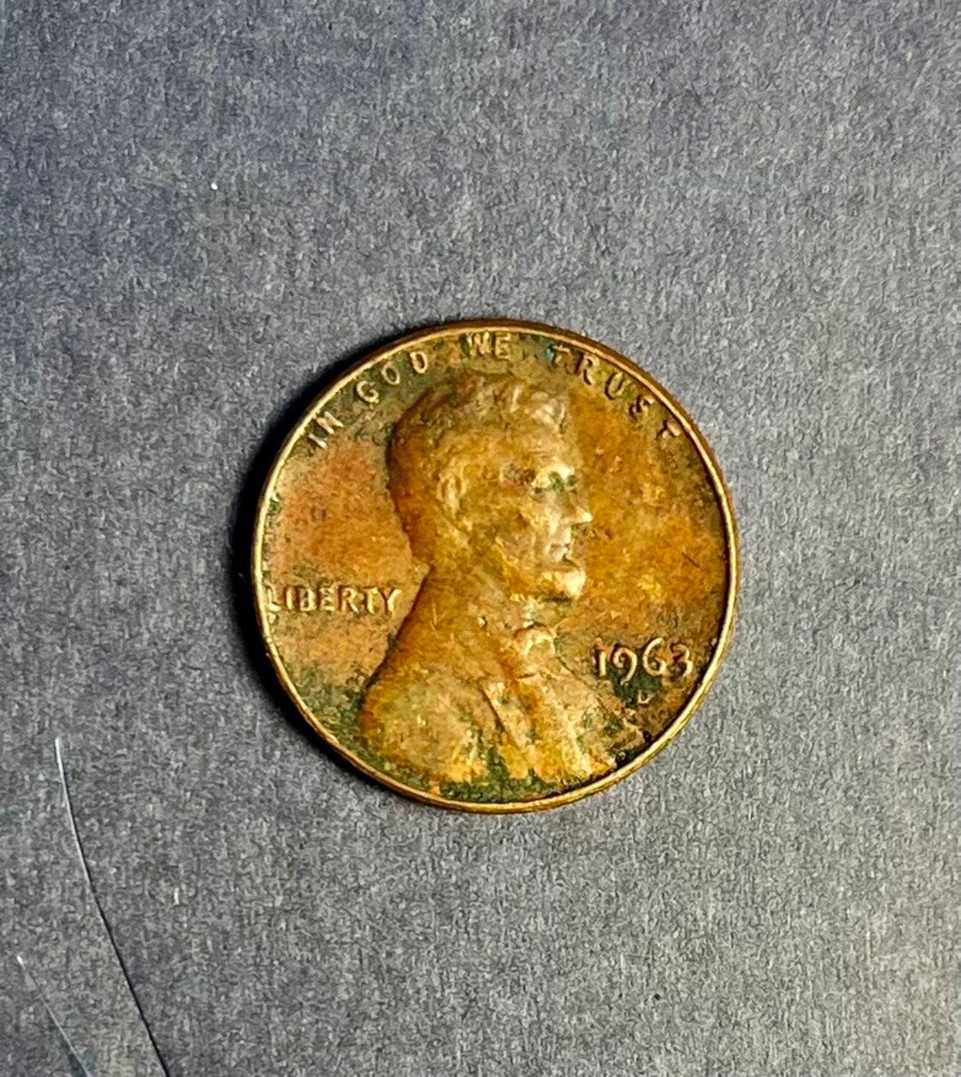 Vintage From the 1963 Lincoln PENNY - Etsy