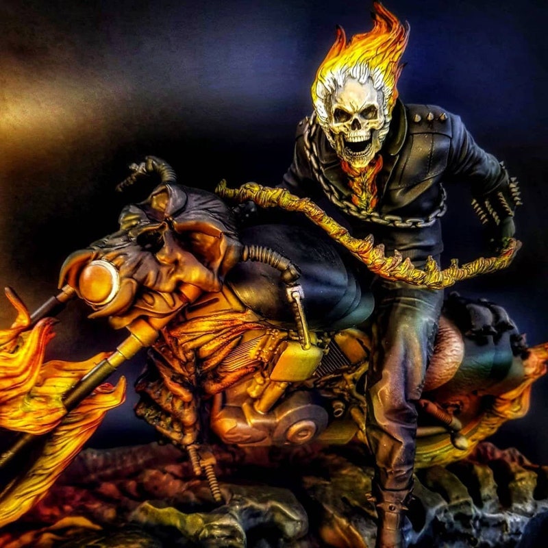 Ghost Rider Poster - Etsy