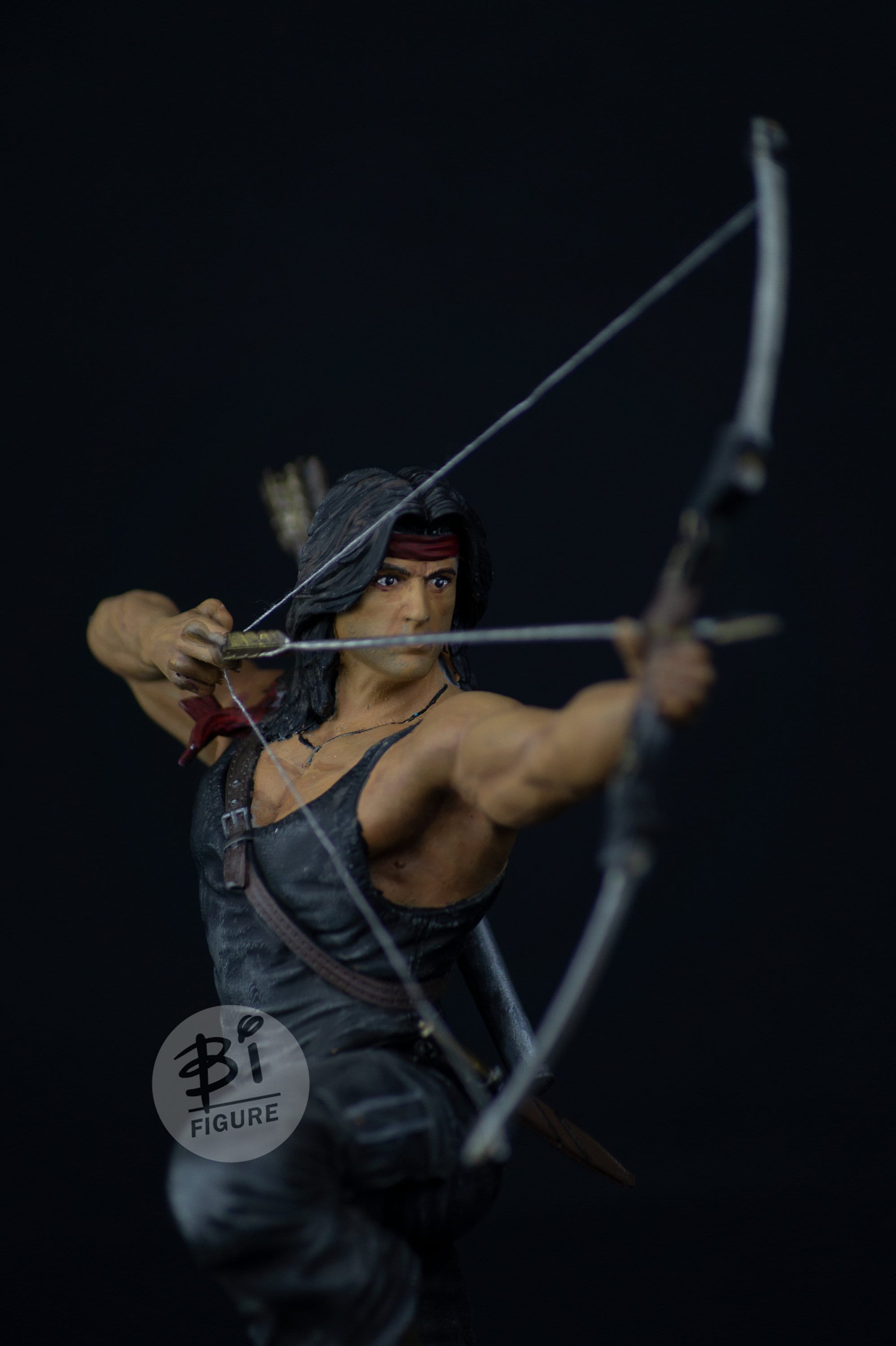Rambo , Model , 3D Print Figure 12 Inches / 30 Cm Resin Figure / Statue ...