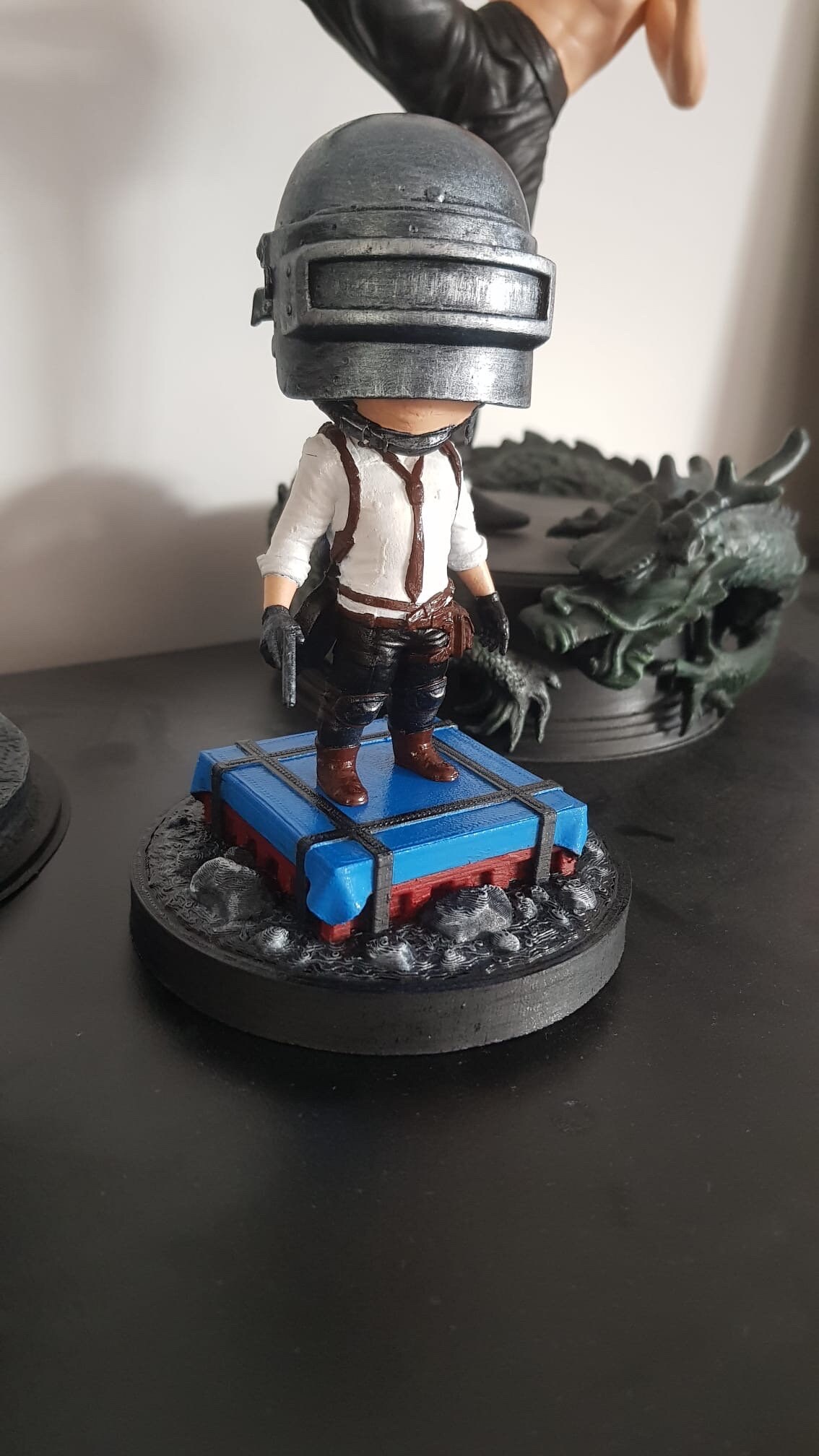Pubg Battlegrounds Character High Quality 3D Printed and Painted 15 Cm ...