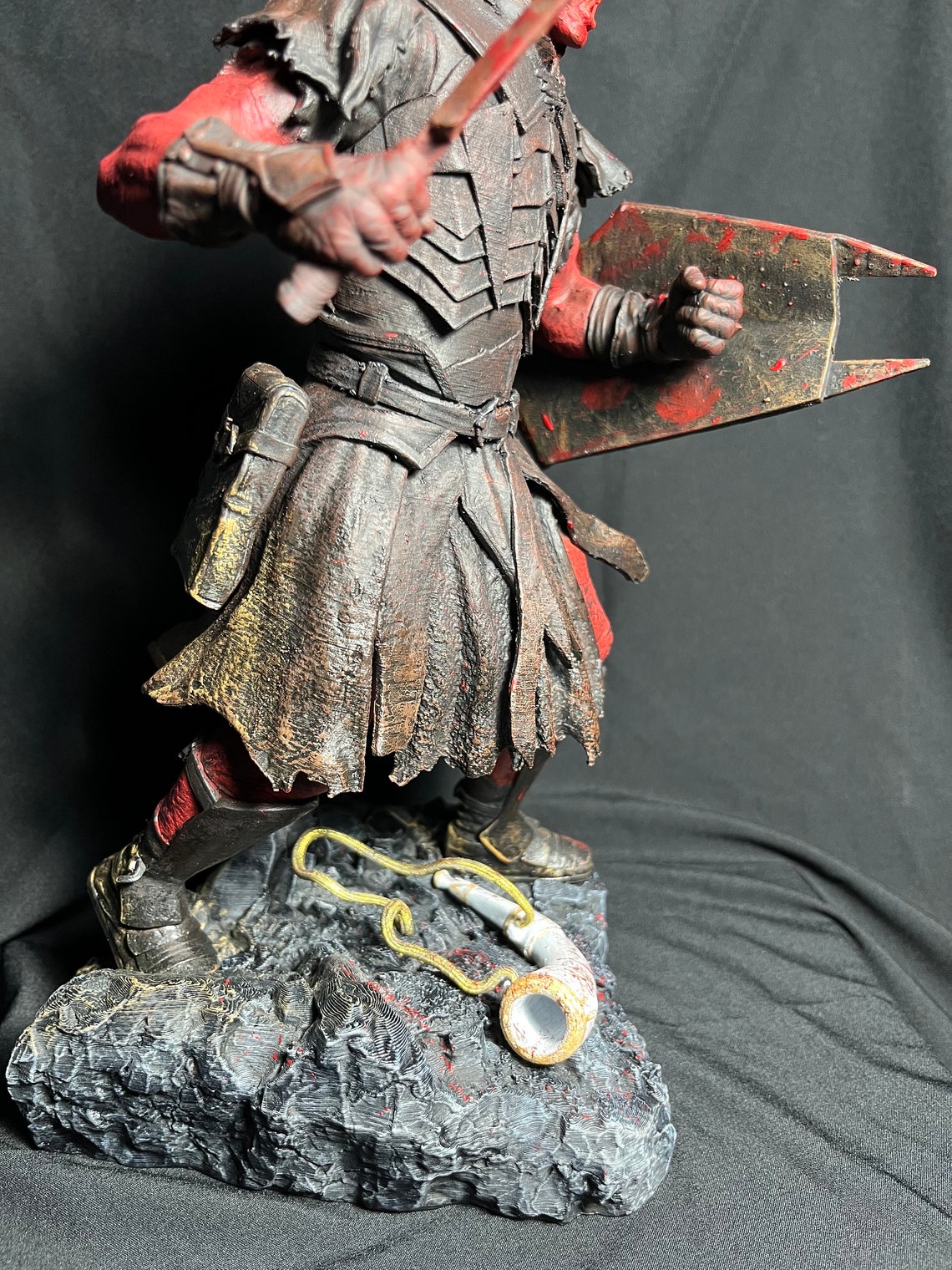 Lurtz LOTR Lord of the Rings, 3D Print Figure 12 Inches / 30 Cm Dark ...