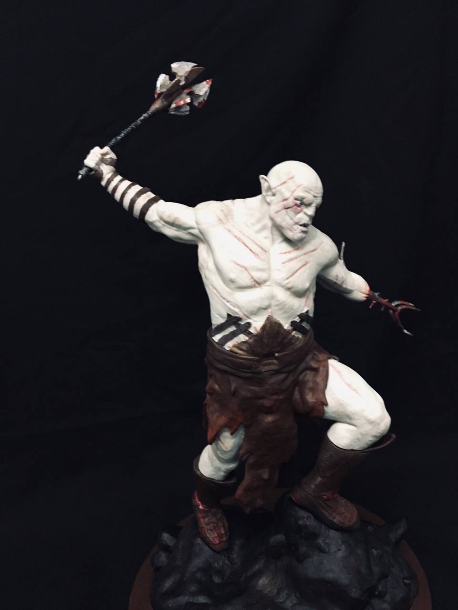 Azog LOTR Lord of the Rings 3D Print Figure 12 - Etsy