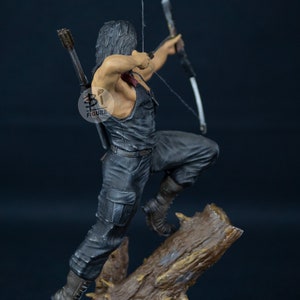 Rambo , Model , 3D Print Figure (12" Inches / 30 Cm) | Resin Figure ...