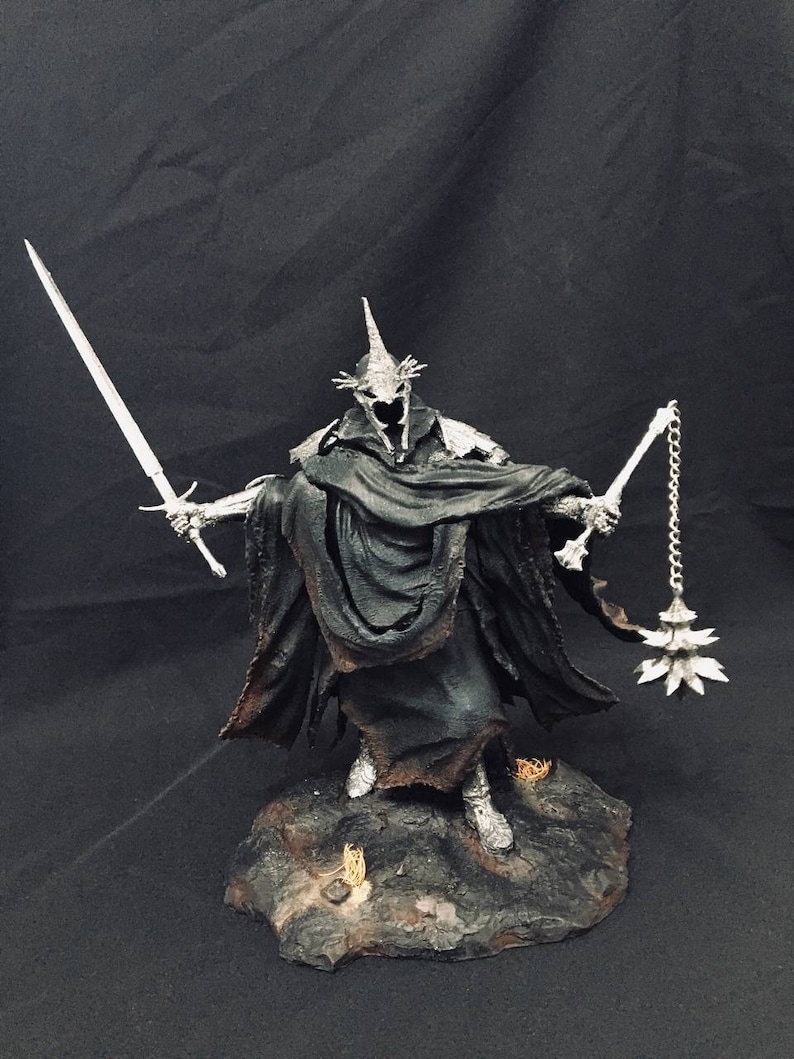 Nazgul LOTR Lord of the Rings, 3D Print Figure 12 Inches / 30 Cm Dark ...
