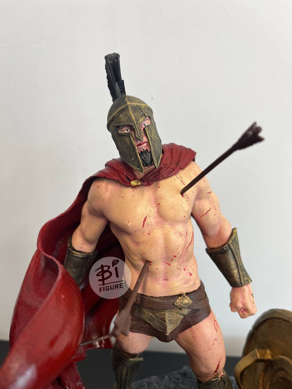 Leonidas ( 300 Spartans ) King , 3D Print Figure (12" Inches / 30 Cm ...
