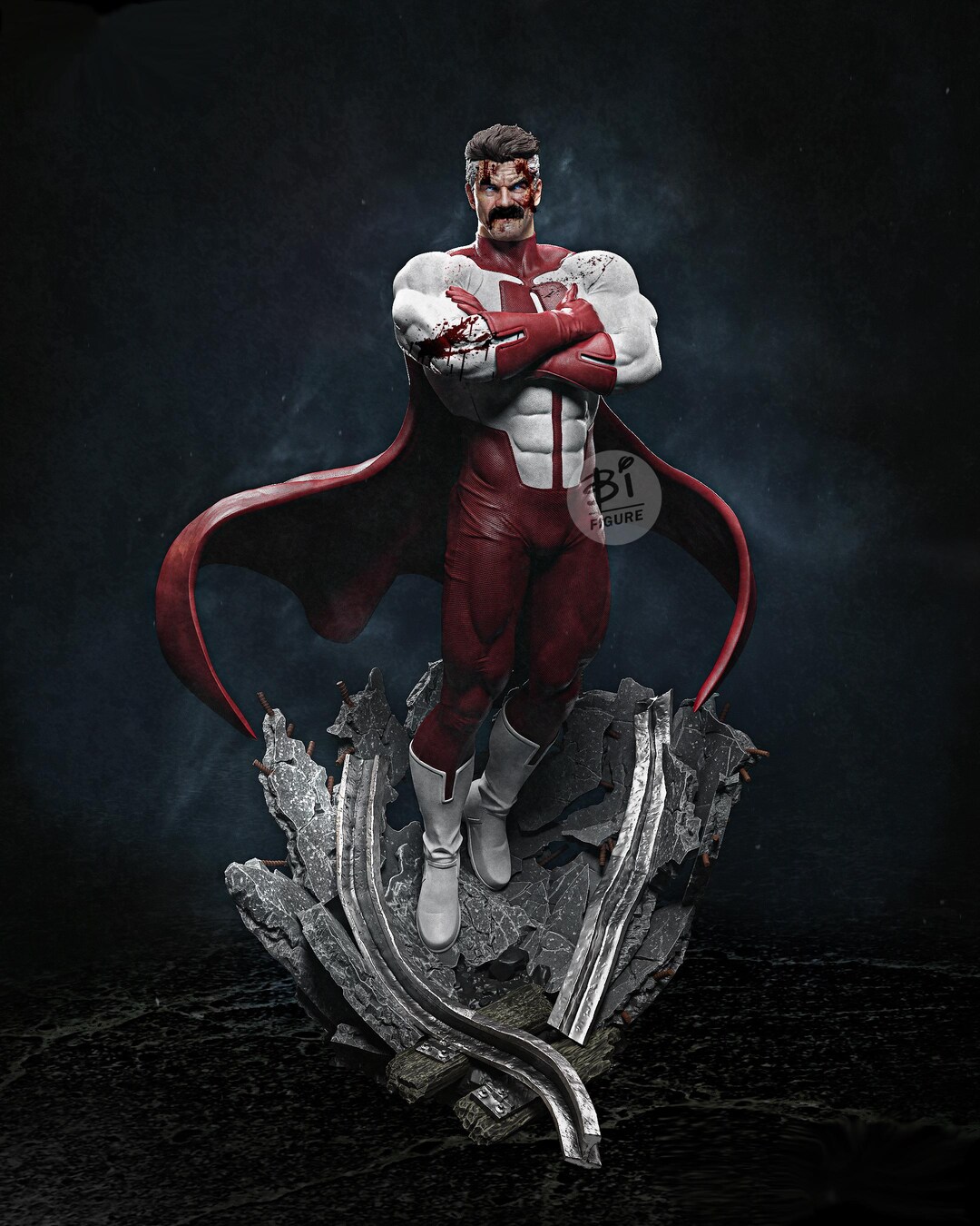 NEW! OMNI - MAN | Invincible, 3D Print Figure (12" Inches / 30 Cm ...