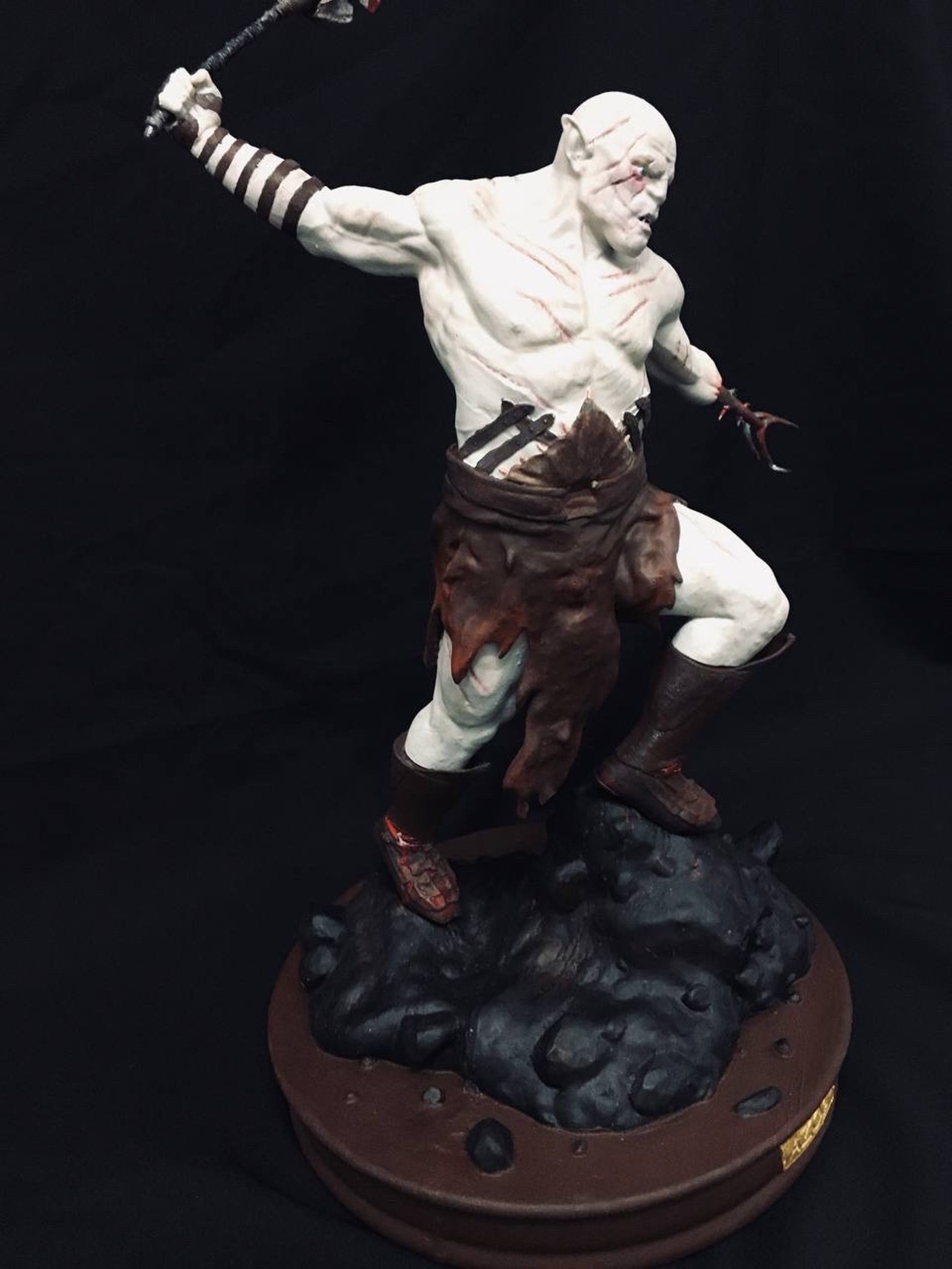 Azog LOTR Lord of the Rings 3D Print Figure 12 - Etsy
