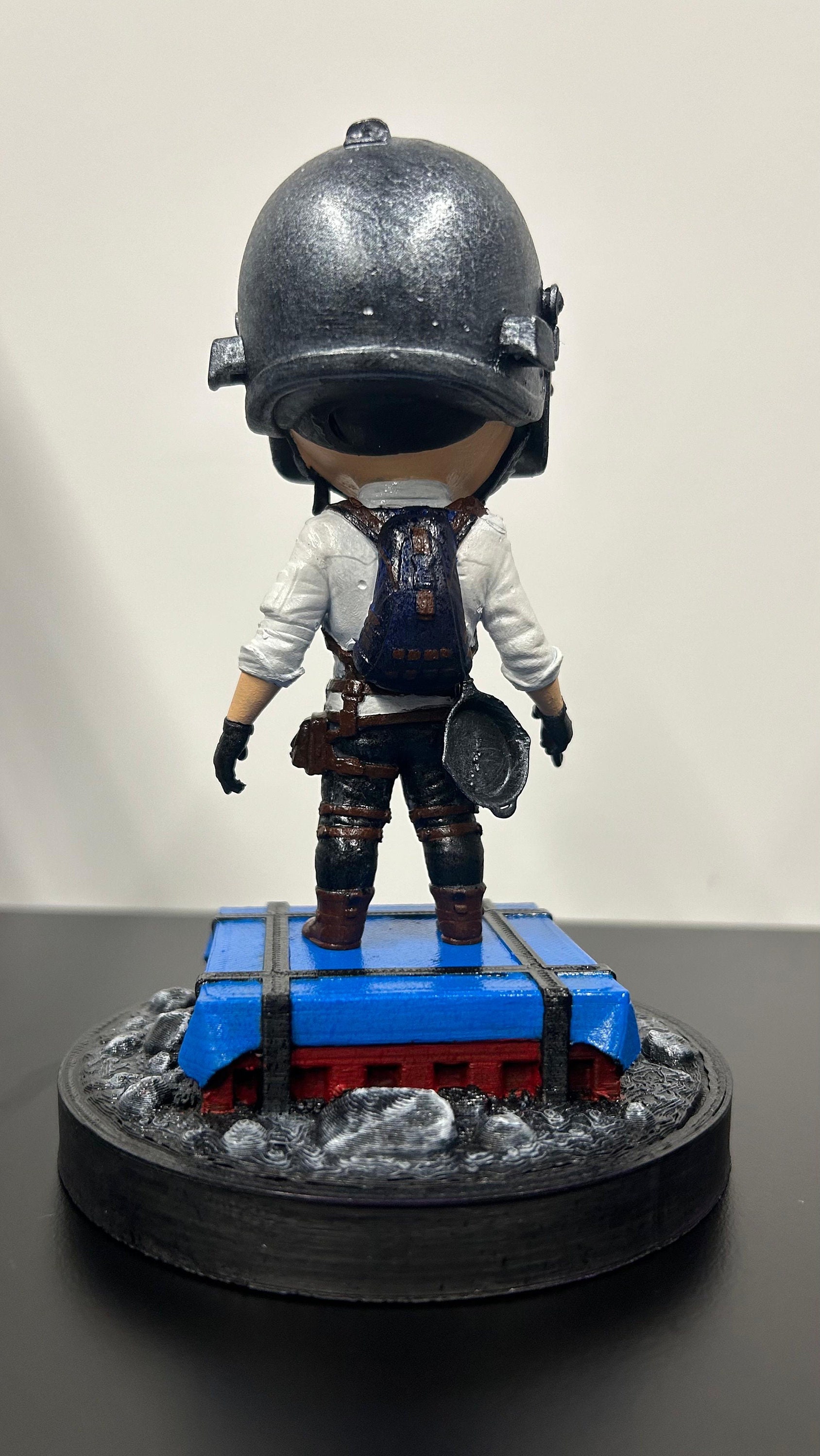 Pubg Battlegrounds Character High Quality 3D Printed and Painted 15 Cm ...