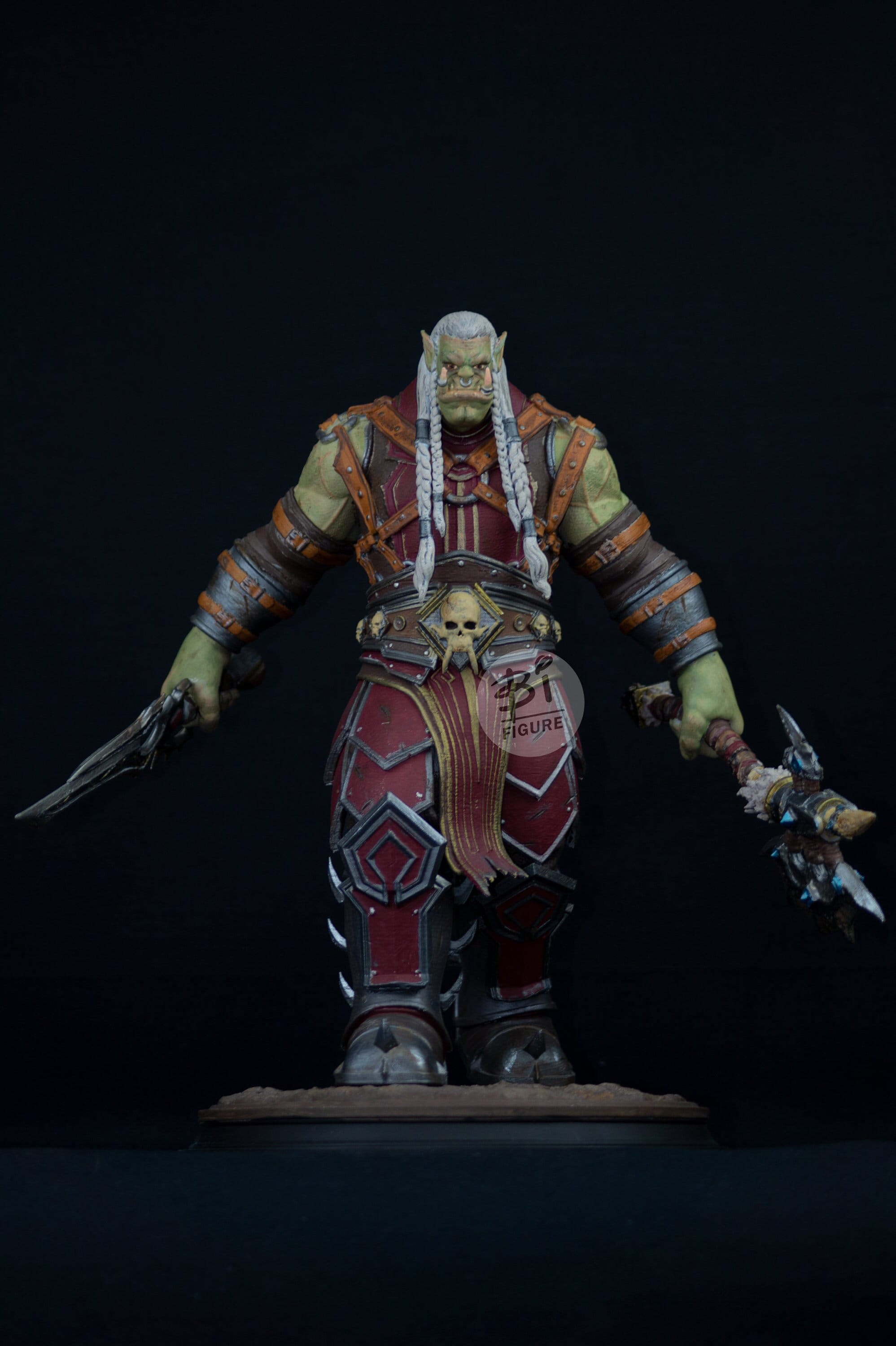 WOW Varok Saurfang - 3D Print Figure (12" Inches / 30 Cm) | Resin ...