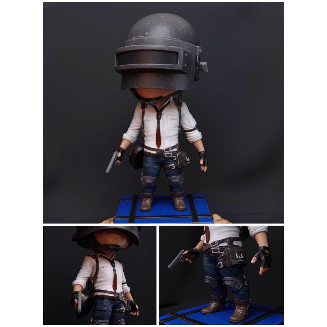 Pubg Battlegrounds Character High Quality 3D Printed and Painted 15 Cm ...