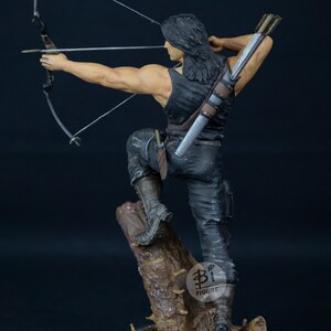 Rambo , Model , 3D Print Figure (12" Inches / 30 Cm) | Resin Figure ...