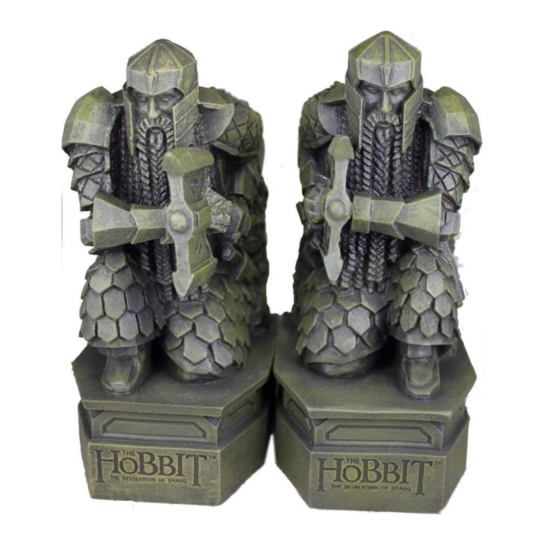Dwart Erebor Guardian Bookend LOTR Lord of the Rings 3D - Etsy