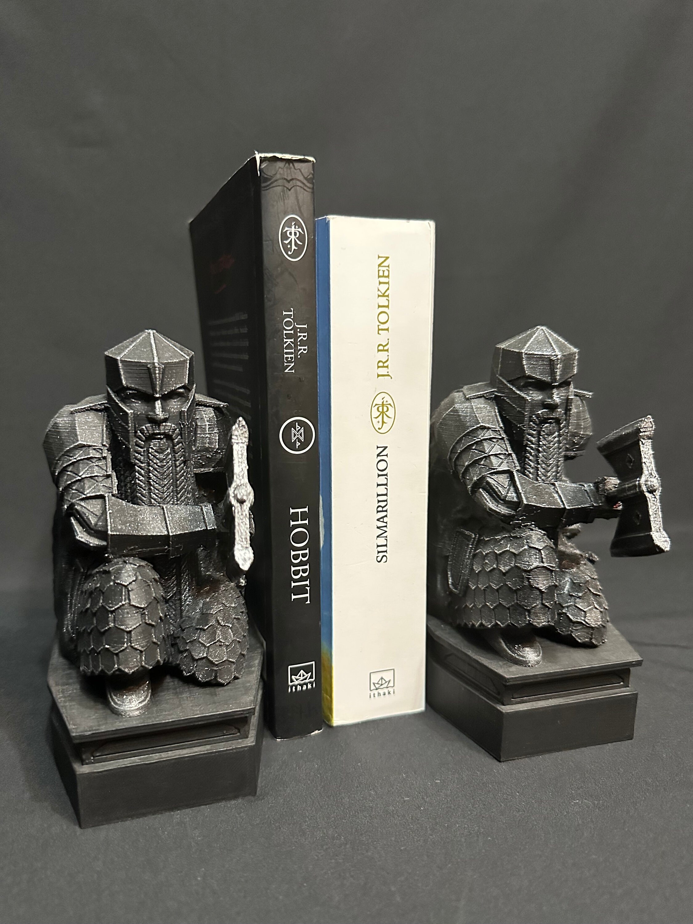 Dwart Erebor Guardian Bookend LOTR Lord of the Rings, 3D Print Figure 7 ...