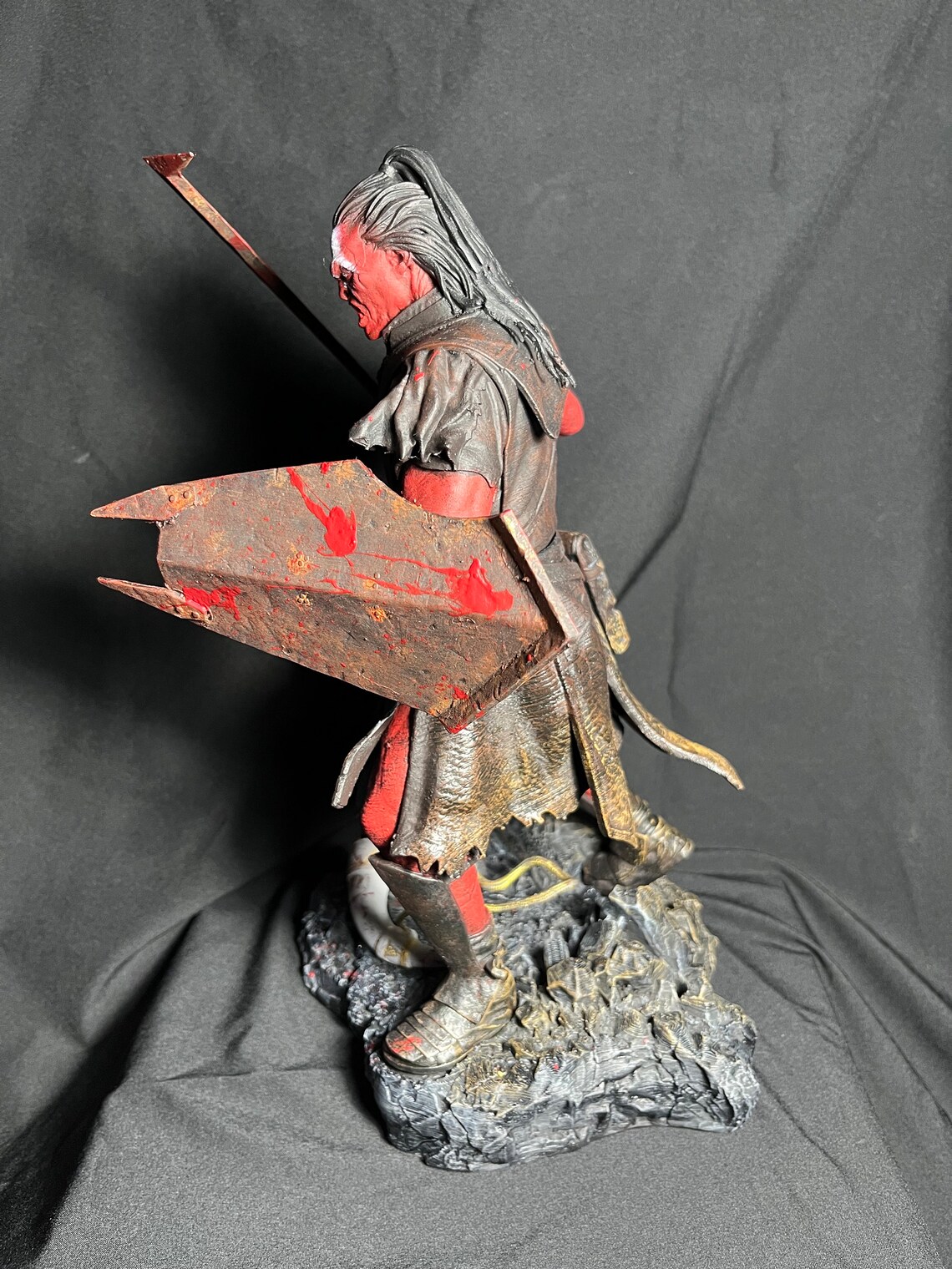 Lurtz LOTR Lord of the Rings, 3D Print Figure 12 Inches / 30 Cm Dark ...