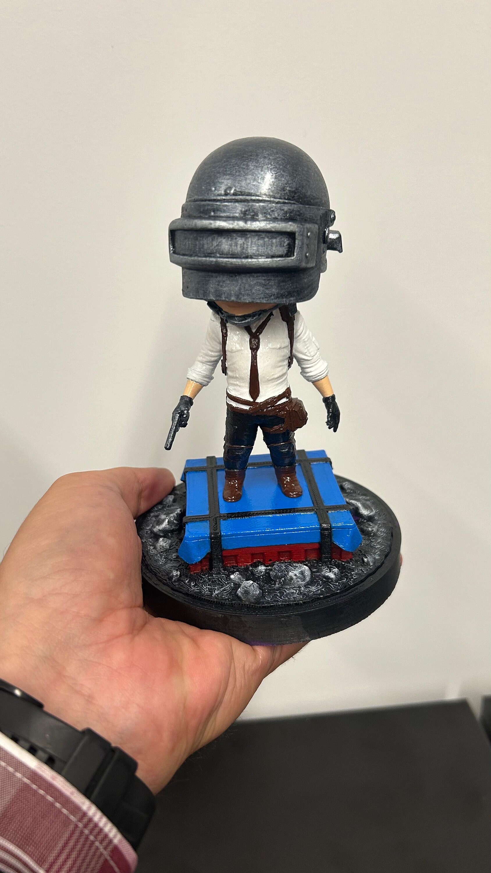 Pubg Battlegrounds Character High Quality 3D Printed and Painted 15 Cm ...