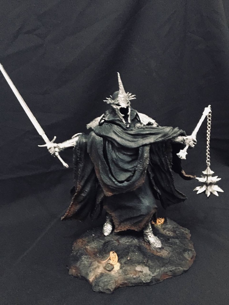 Nazgul LOTR Lord of the Rings, 3D Print Figure 12 Inches / 30 Cm Dark ...