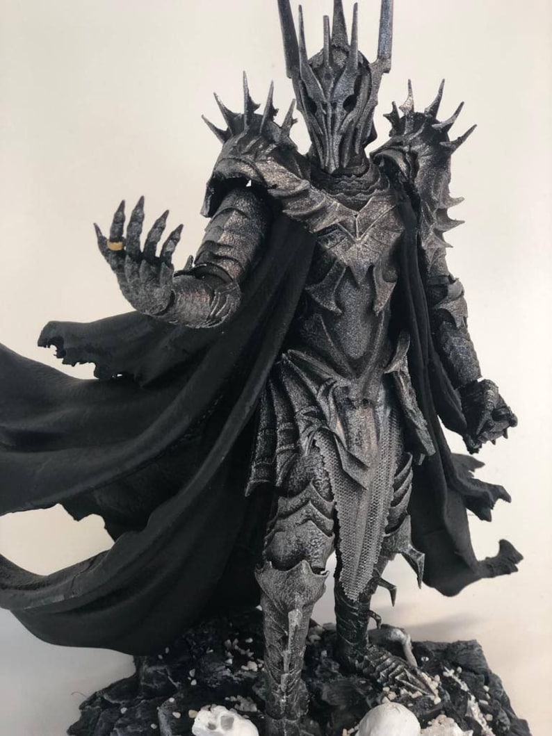 Sauron LOTR Lord of the Rings, 3D Print Figure 12 Inches / 30 Cm Dark ...