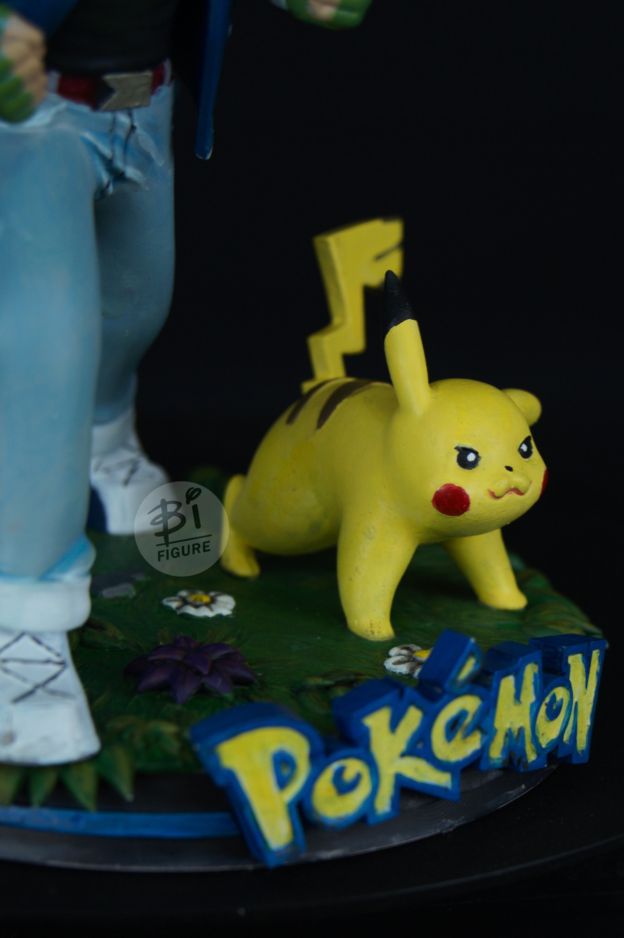 Pokemon Ash and Pikachu , 3D Print Figure 5 Inches / 13 Cm Resin Figure ...