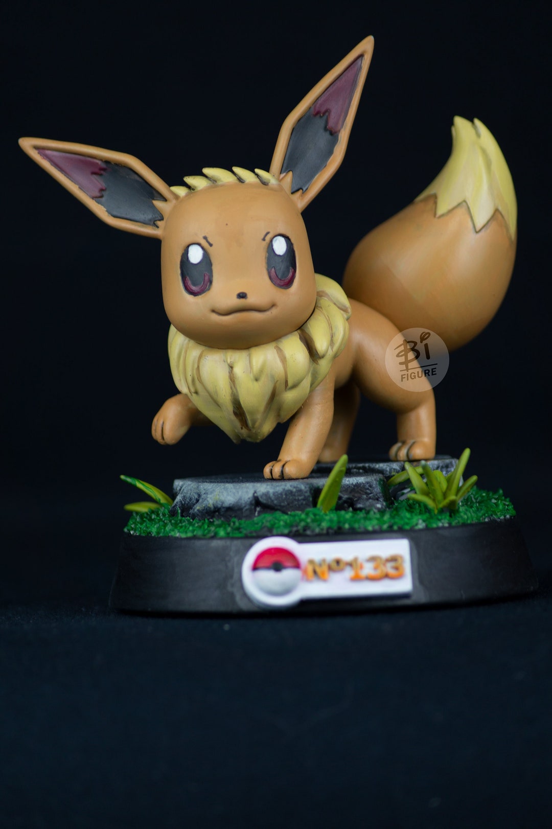 Eevee | Pokemon , 3D Print Figure (5" Inches / 13 Cm) | Resin Figure ...