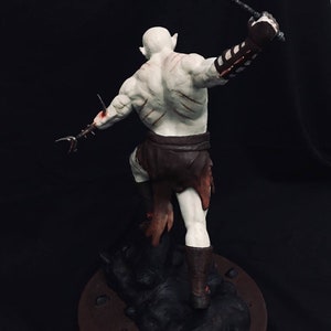 Azog - LOTR | Lord of the Rings, 3D Print Figure (12" Inches / 30 Cm ...
