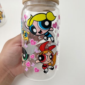 Girls | Coffee Cup | Pink Pretty Cup | Clear Glass - Etsy
