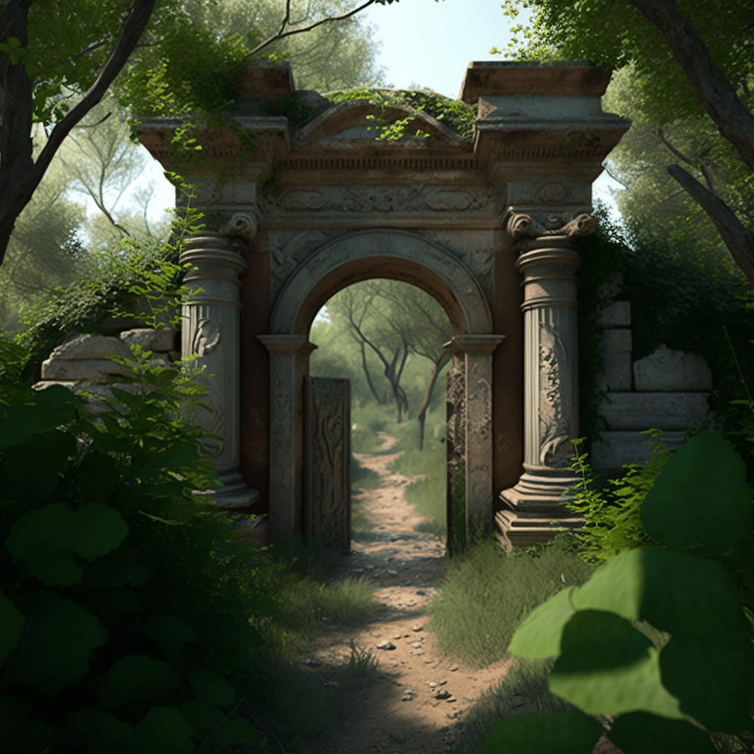 Enchanted Forest Gate - Etsy