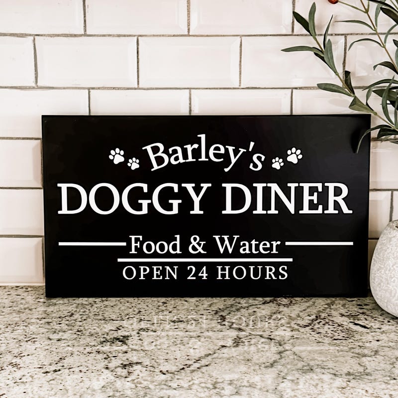 Doggy Diner Sign - Etsy