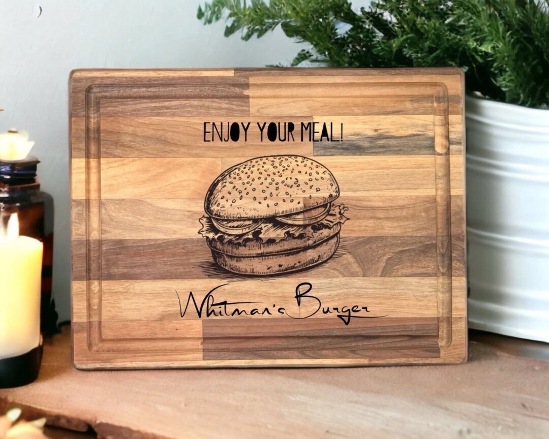Custom Meat Cutting Board, Steak Cutting Board, BBQ Gift With Cutting ...