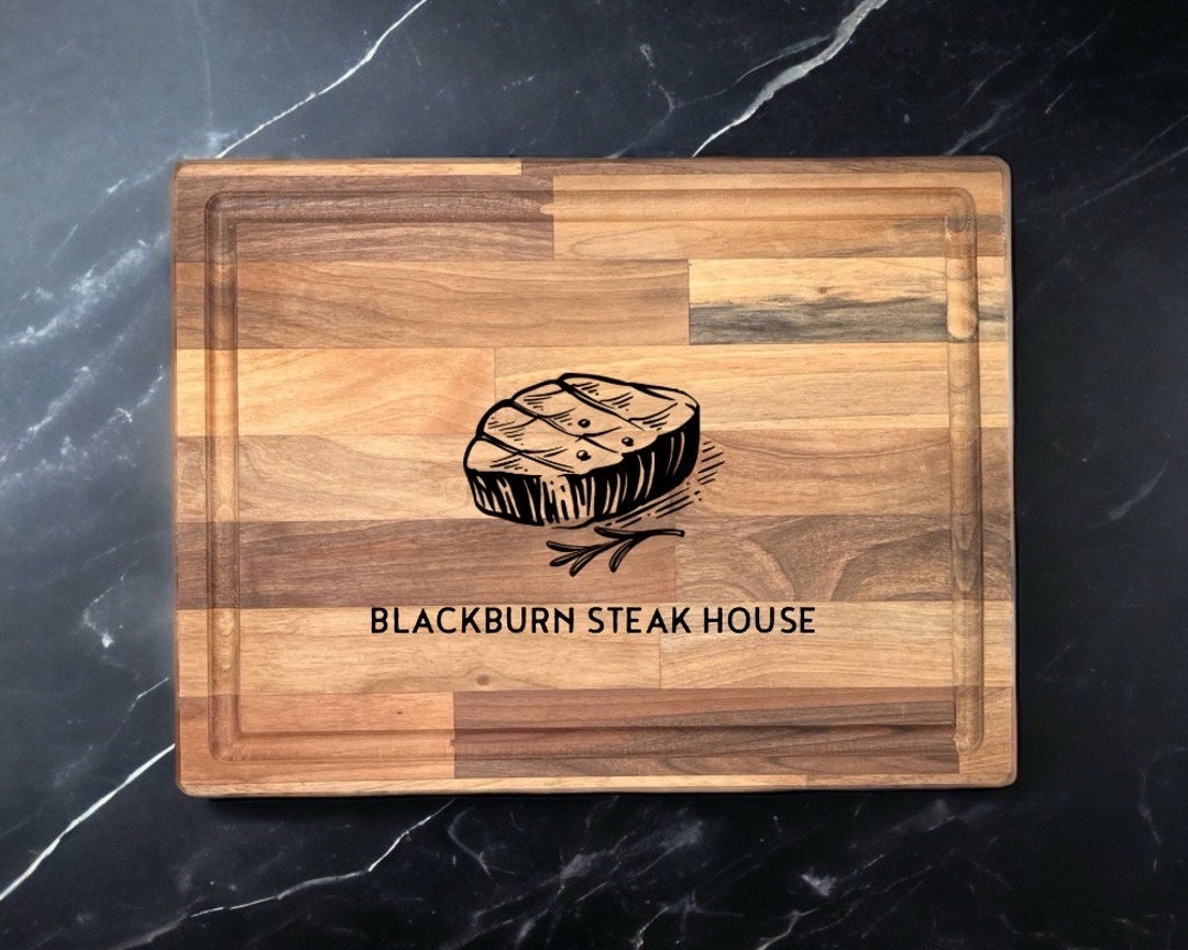 Custom Meat Cutting Board, Steak Cutting Board, BBQ Gift With Cutting ...