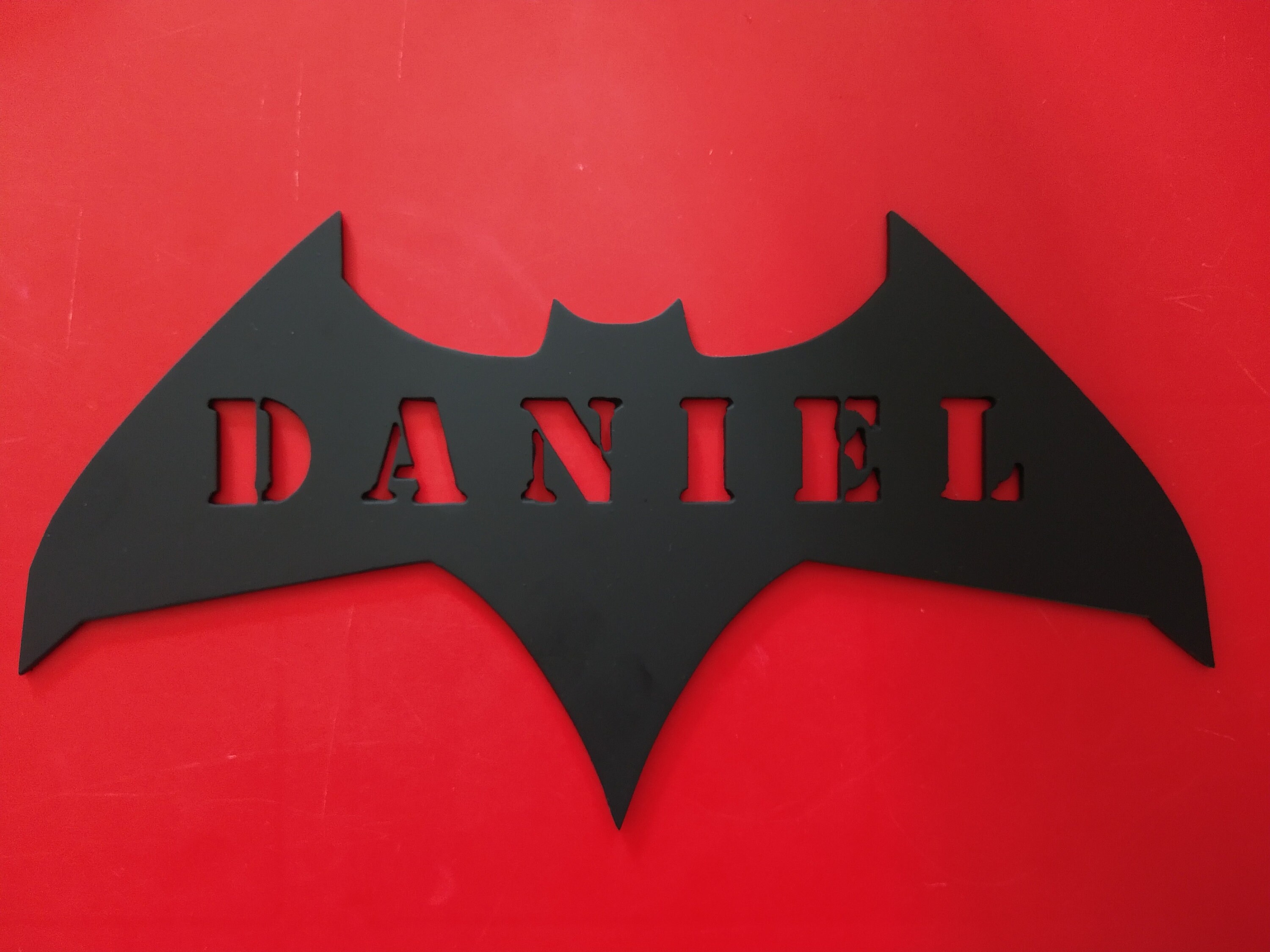 Personalized Batarang Indoor/outdoor Multiple Sizes and - Etsy