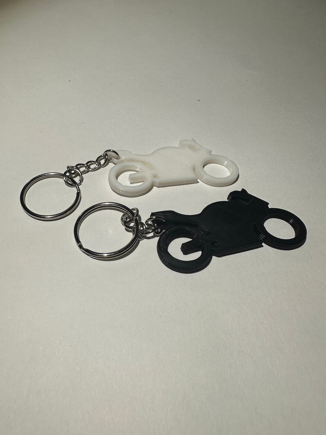 Personalised 3D Printed Motorbike Keyring Gift for Men | Motorcycle ...