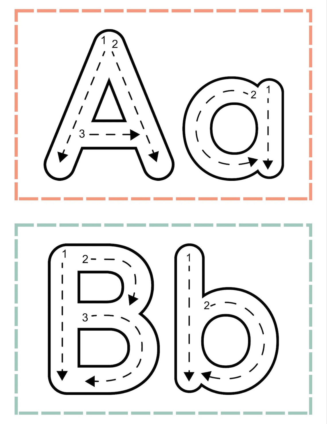 Preschool Learning Worksheets - Etsy