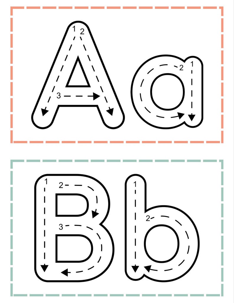 Preschool Learning Worksheets - Etsy