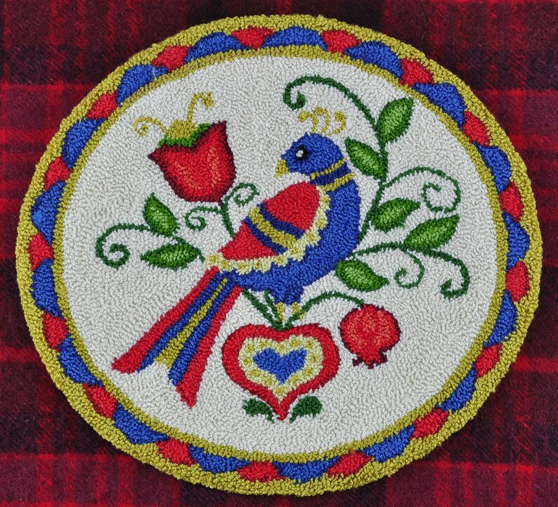 Punch Needle Pattern PDF, Miniature Embroidery, Digital Download ...