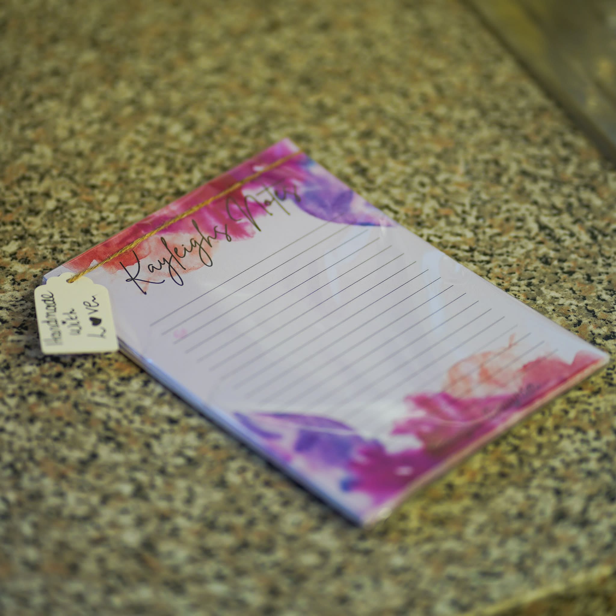 A5 Personalised Notepad - Etsy
