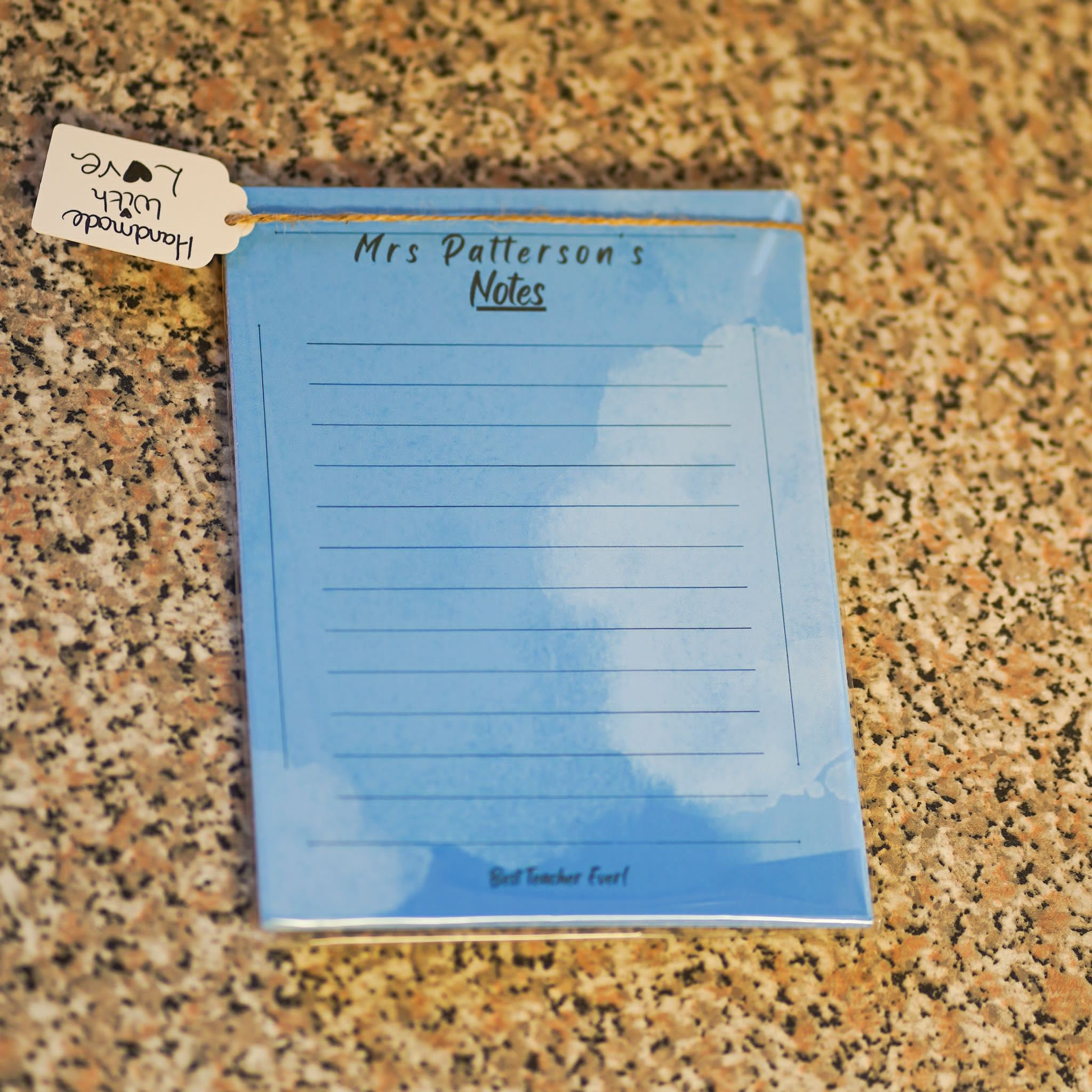 A5 Personalised Notepad - Etsy