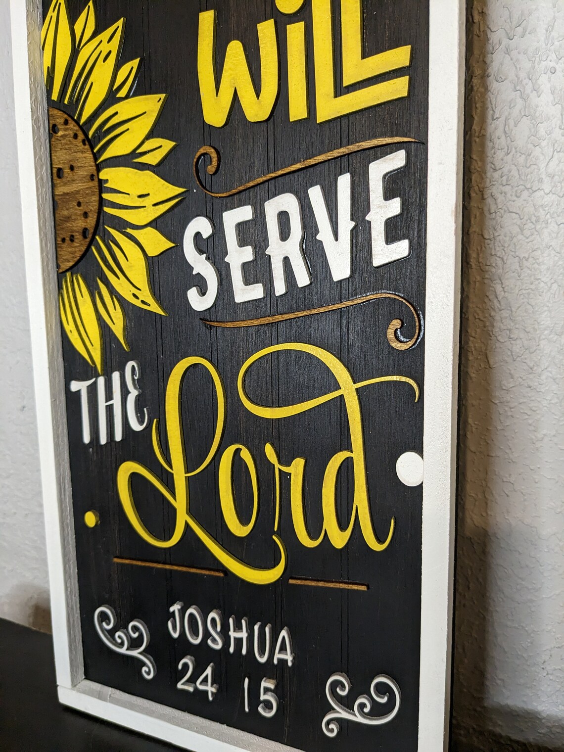 3D Farmhouse Porch Board Scripture Sign, Christian House Warming Gift ...