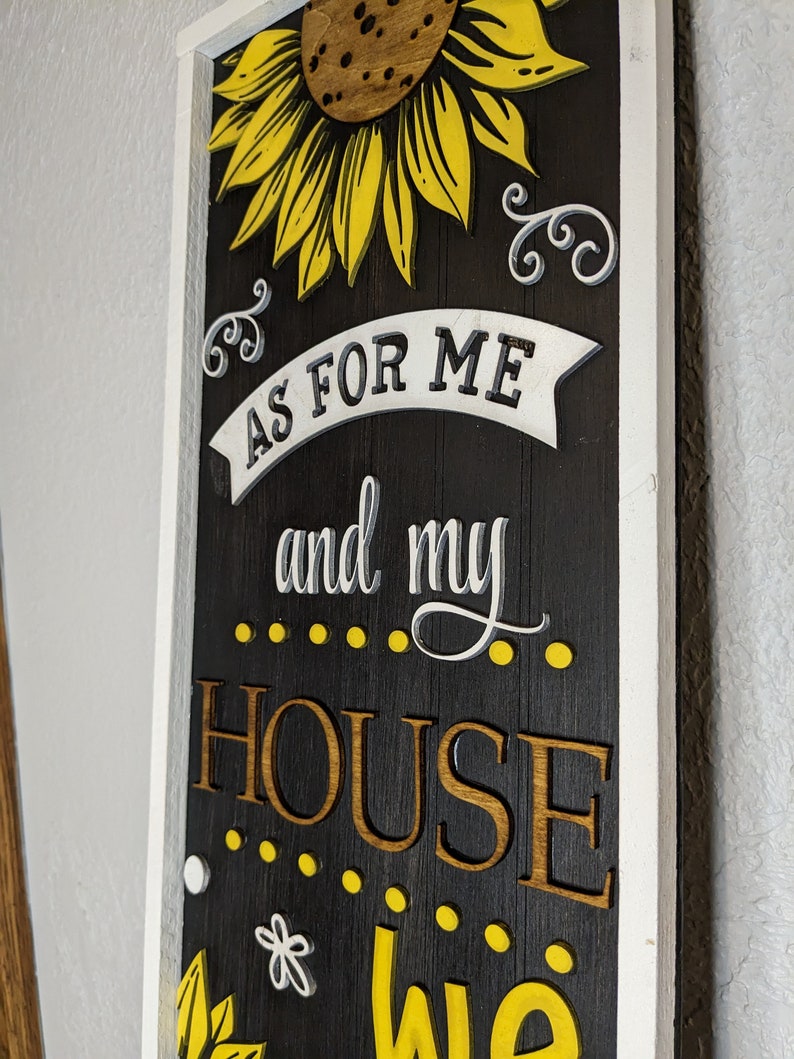 3D Farmhouse Porch Board Scripture Sign, Christian House Warming Gift ...