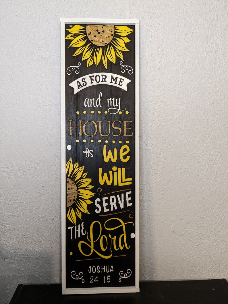 3D Farmhouse Porch Board Scripture Sign, Christian House Warming Gift ...