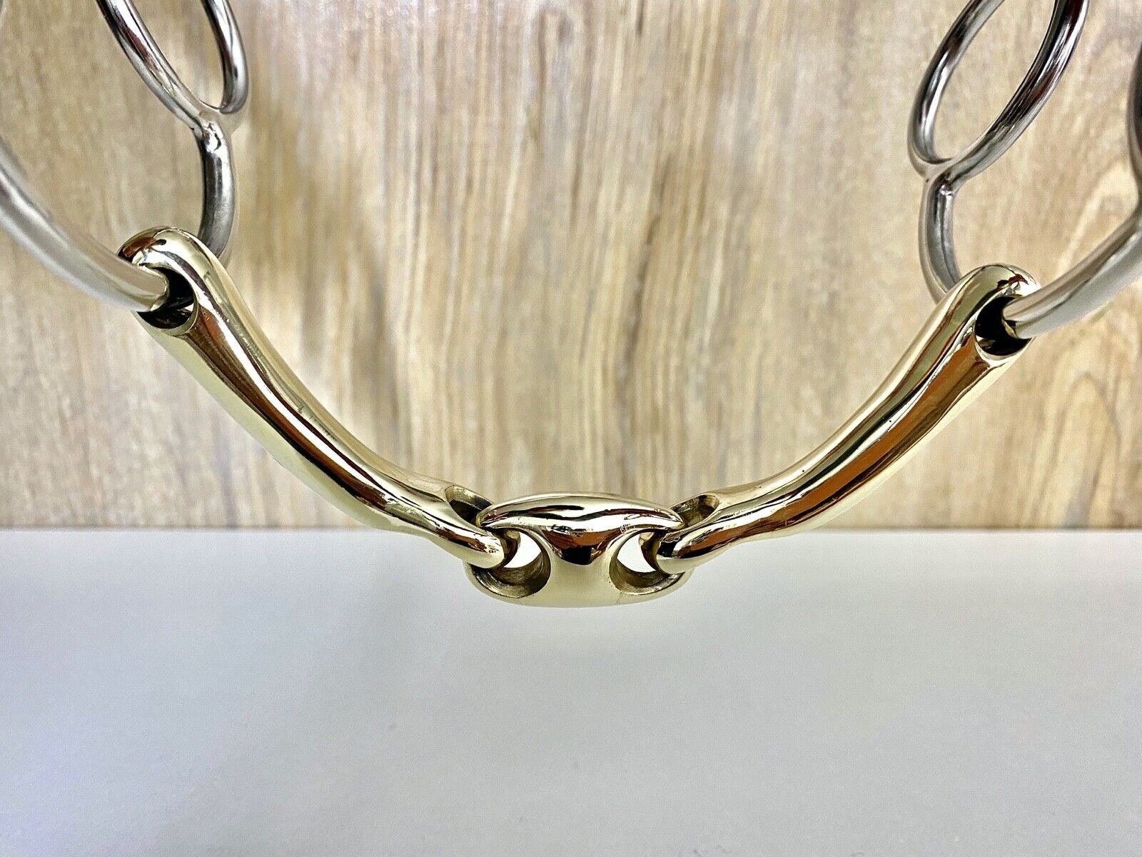 Universal 3 Ring Gag Bit 14MM Curved Mouth Gs (UKSALES25®) *SAME DAY ...