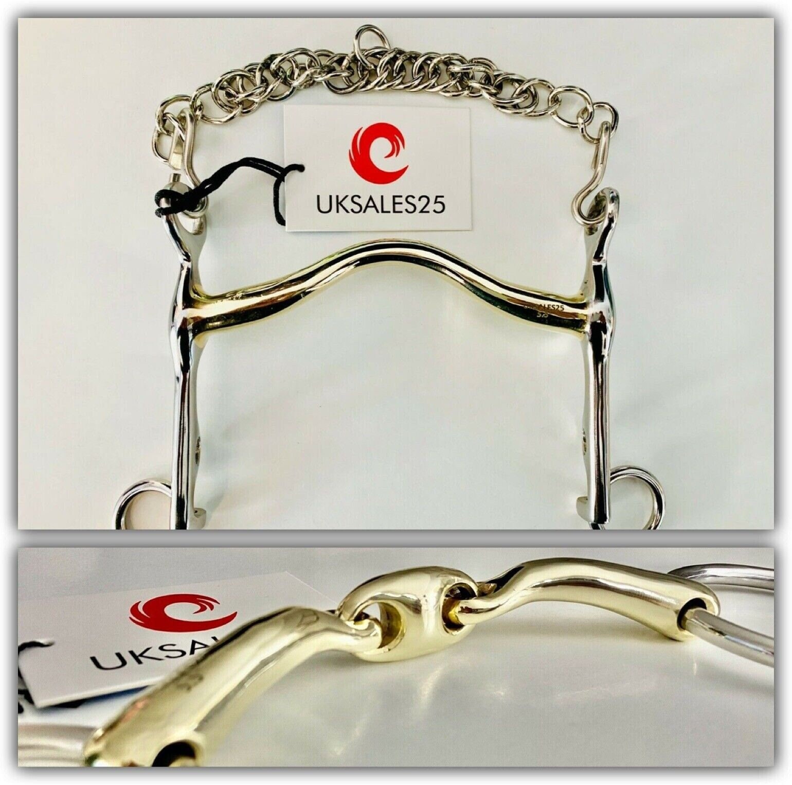 Weymouth Bradoon Bridle Bits Set Gs & Ss (UKSALES25®) *SAME DAY ...