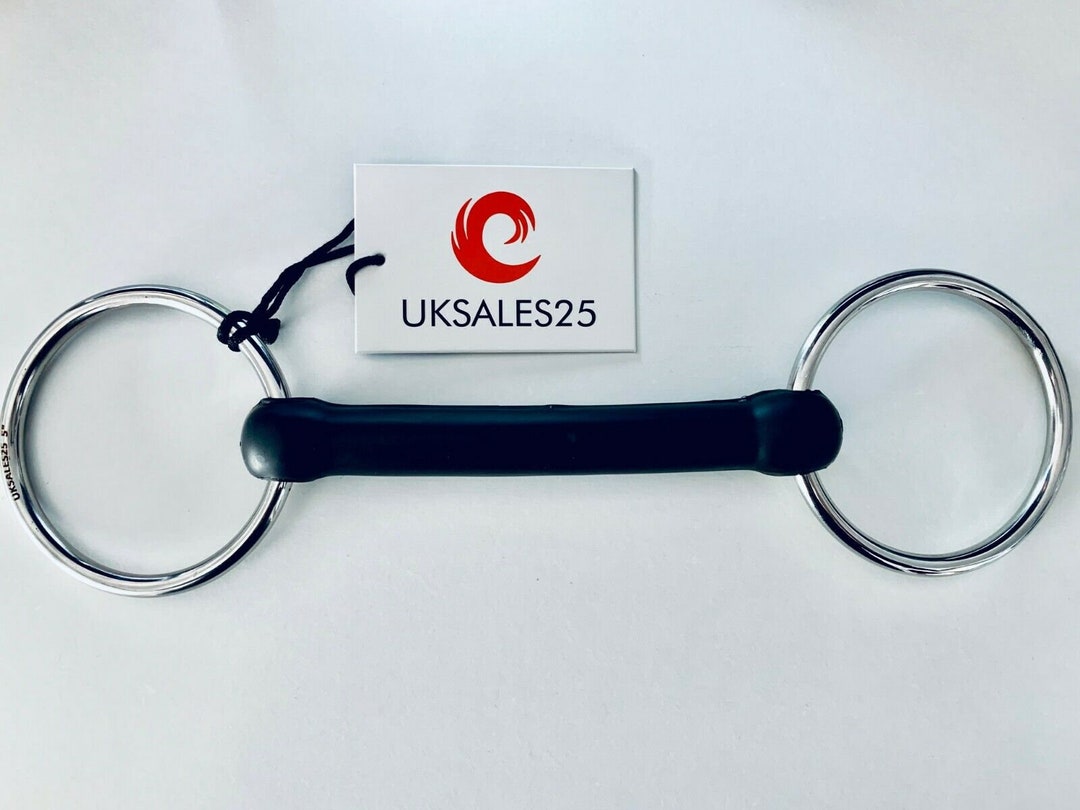 Loose Ring Rubber Mouth Snaffle Bit (UKSALES25®) *SAME DAY DISPATCH* - Etsy