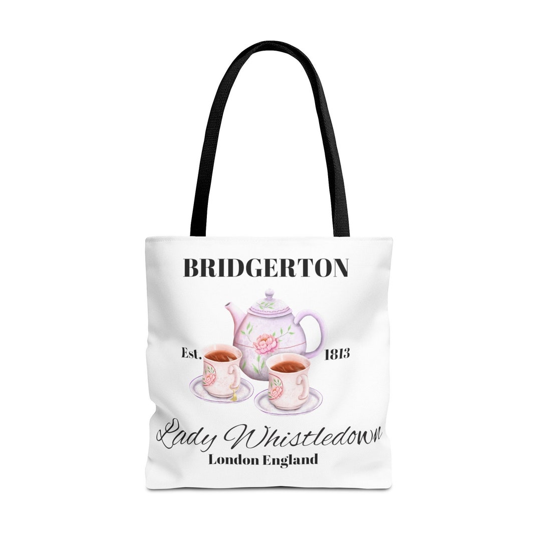 Bridgerton Tote Bag, Lady Whistledown Tote Bag, Bridgerton Gifts ...