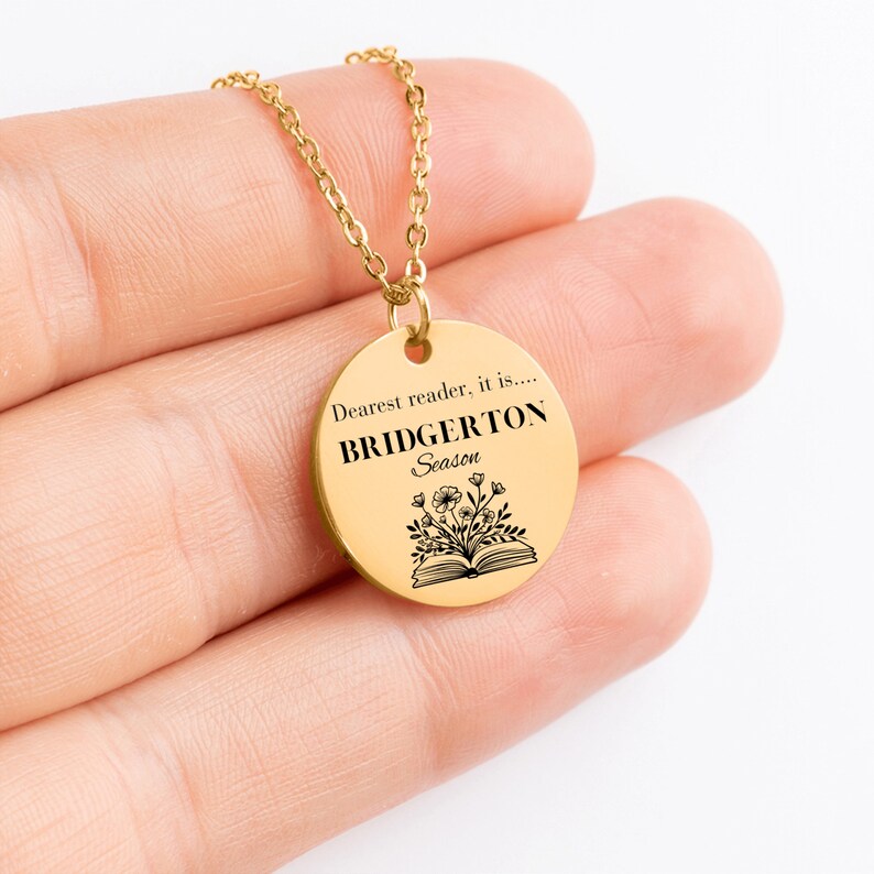 Bridgerton Coin Necklace, Bridgerton Merchandise, Bridgerton Season ...