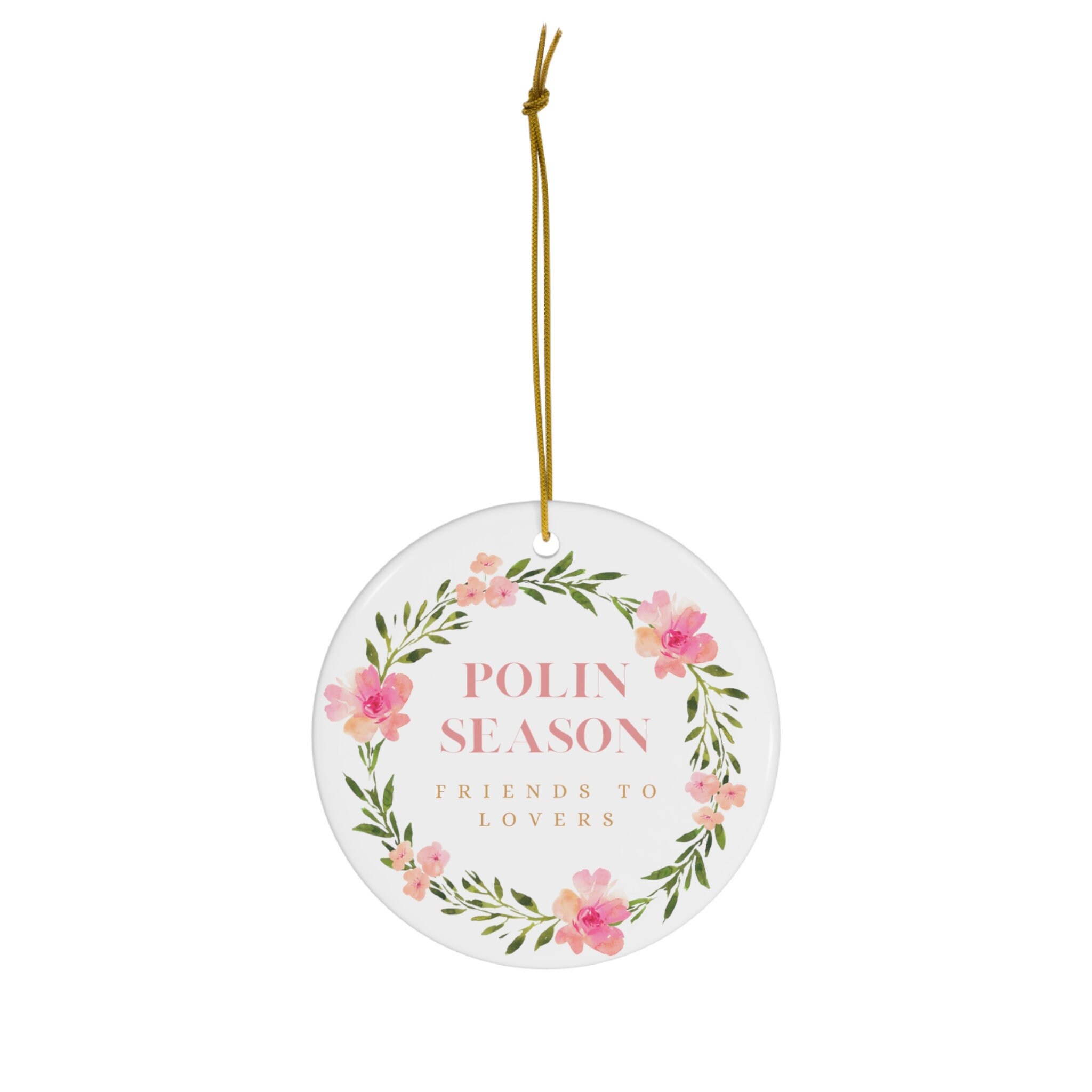 Polin Season Friends to Lovers Ceramic Ornament, Bridgerton Season ...
